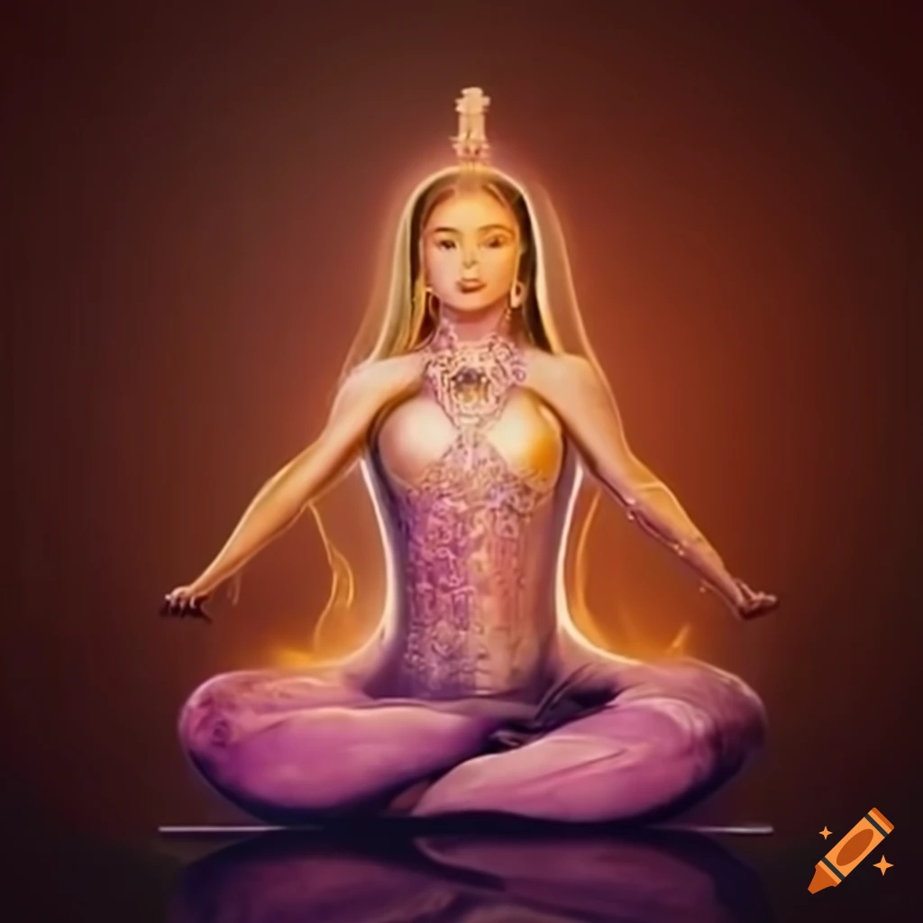 Abstract representation of harmony on Craiyon