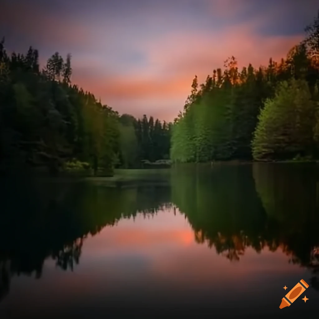 Abstract representation of harmony on Craiyon