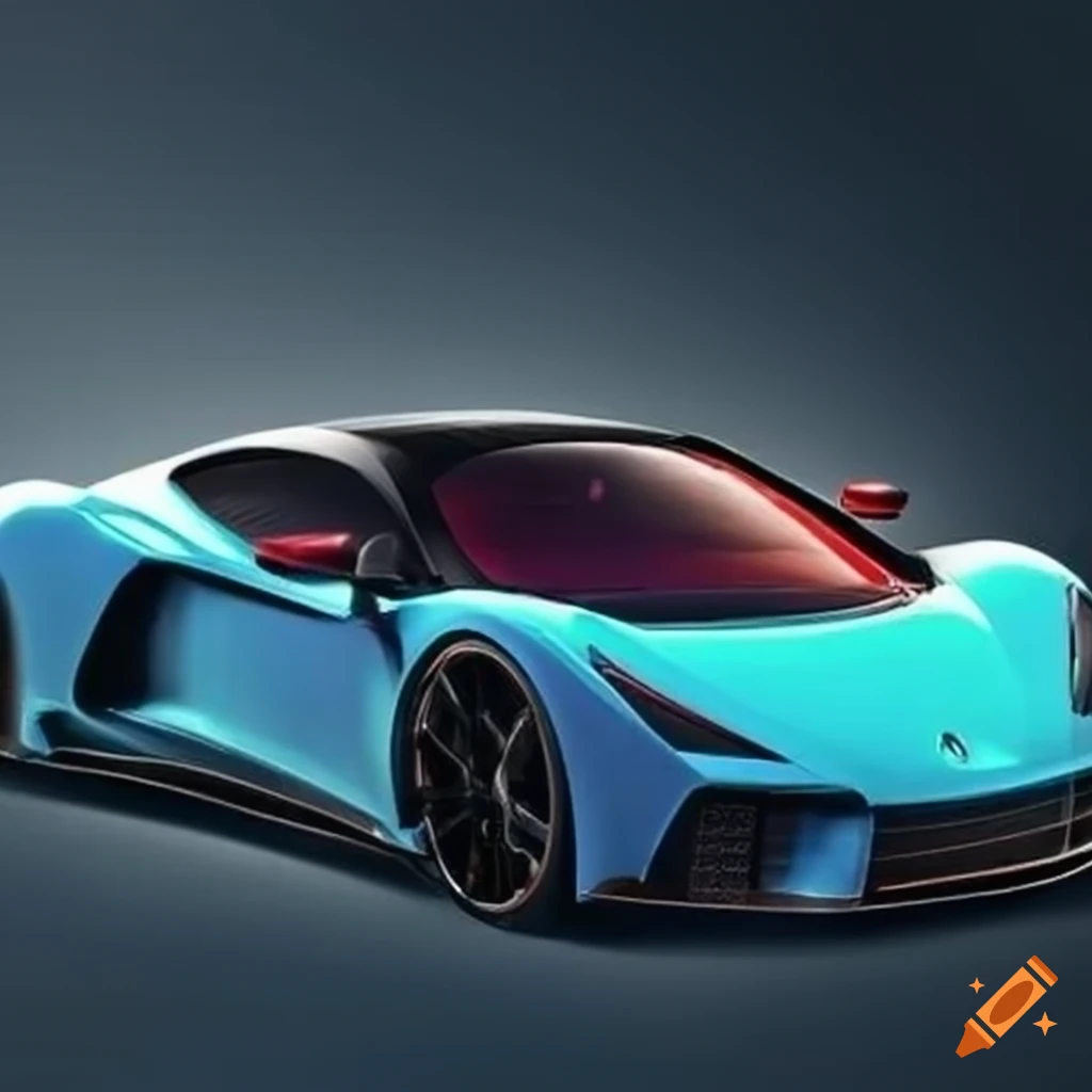 Super car on Craiyon