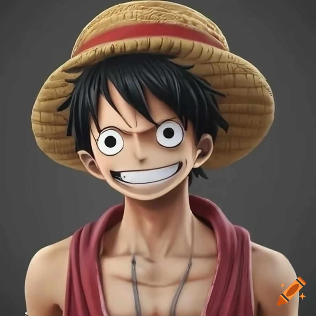 Luffy cosplay in real life on Craiyon