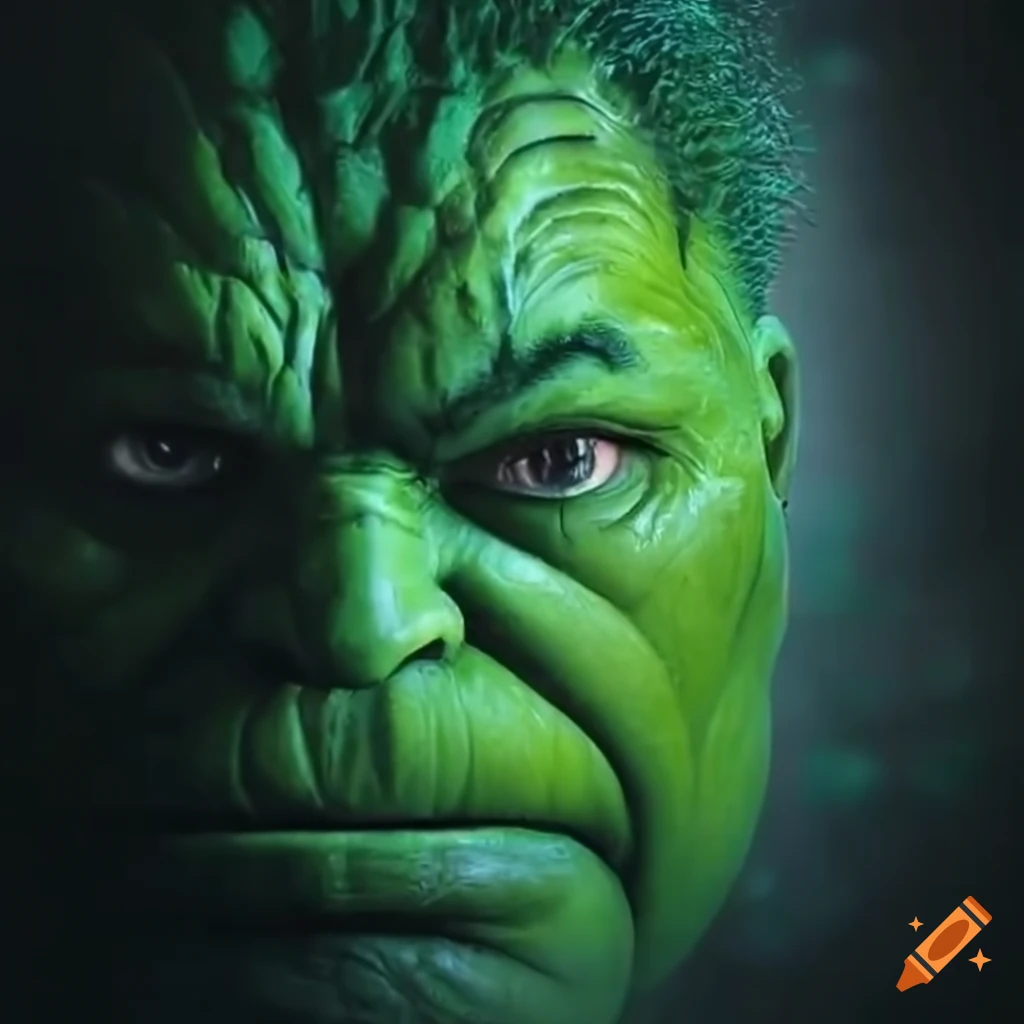 Super mario as the hulk on Craiyon