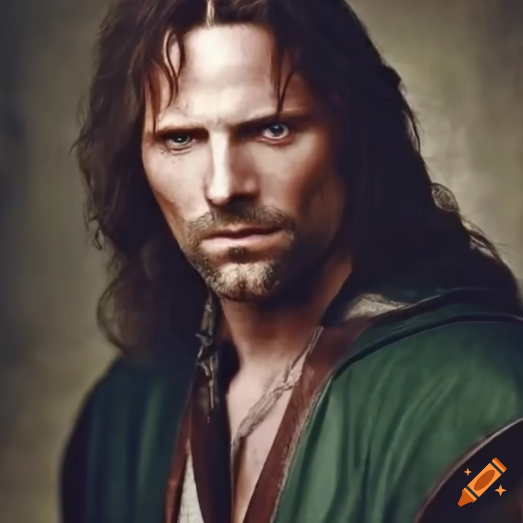 Aragorn on Craiyon