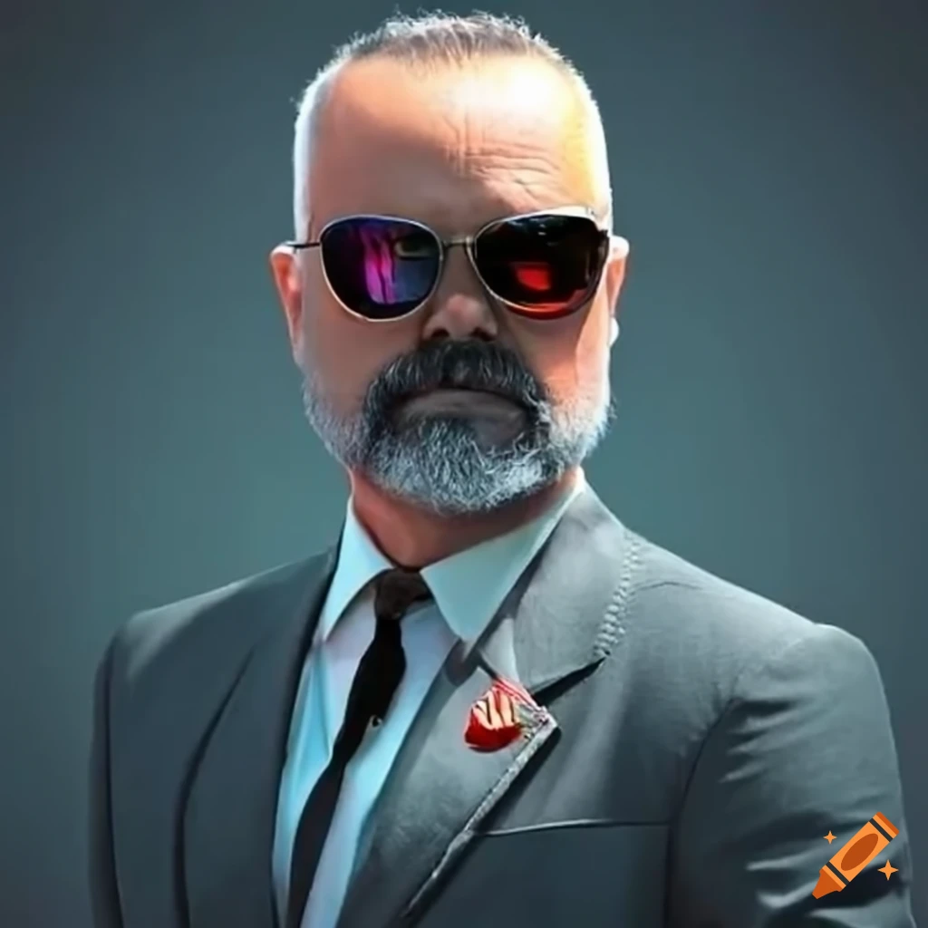 Edi rama wearing sunglasses on Craiyon