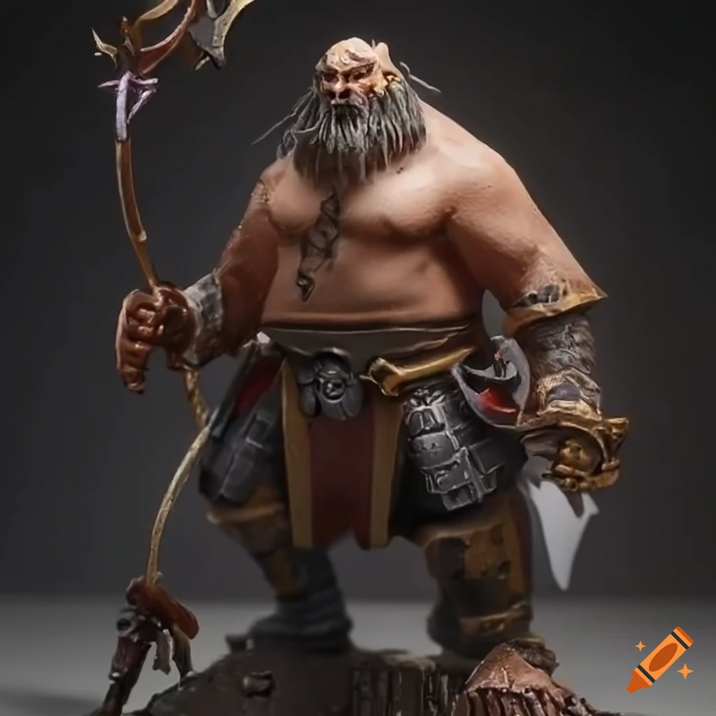 Magnus Stormrider, a robust figure with a weathered face on Craiyon