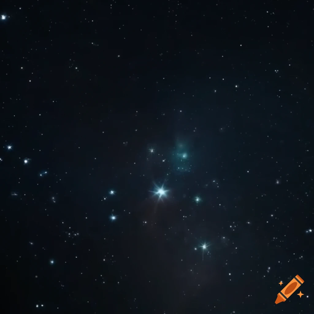 Cinematic hyper realistic stars in space on Craiyon