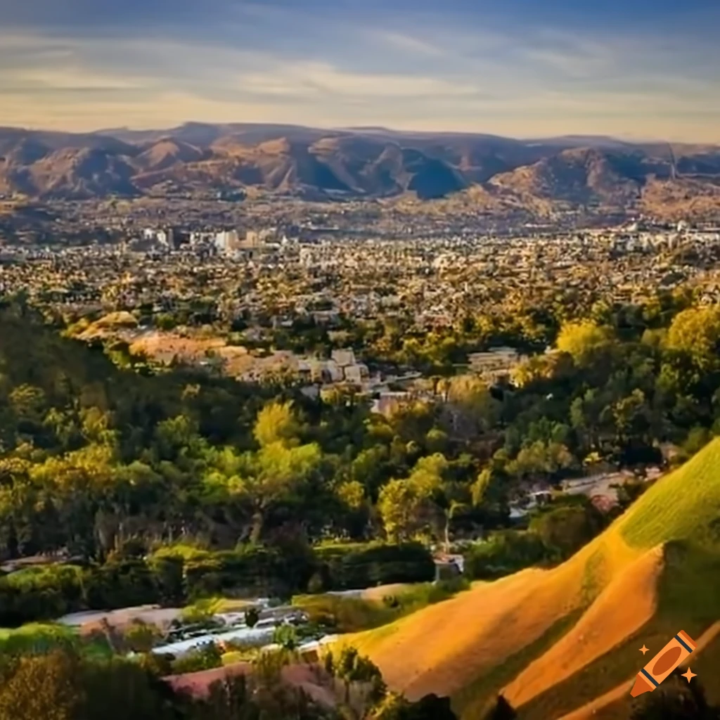 Cityscape of chino hills, california on Craiyon