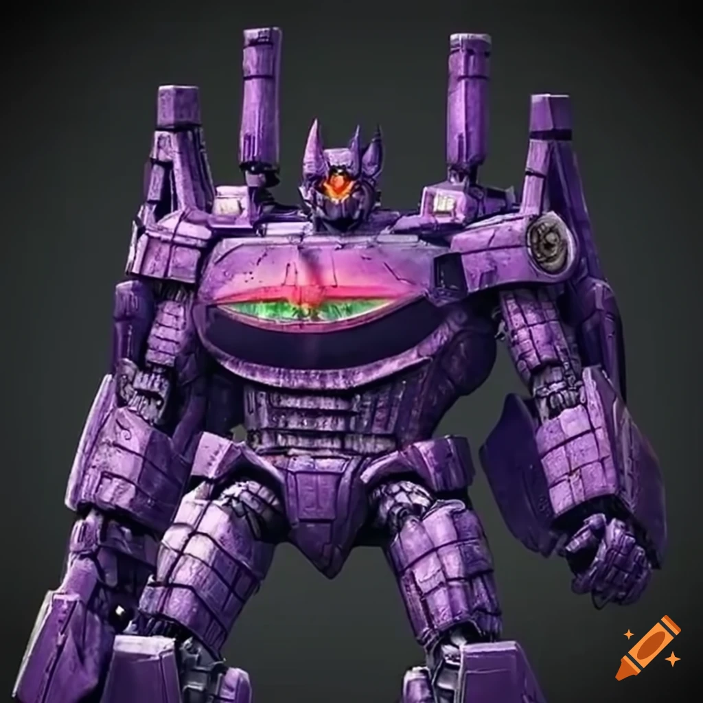 Shockwave from transformers based on a german panther tank on Craiyon