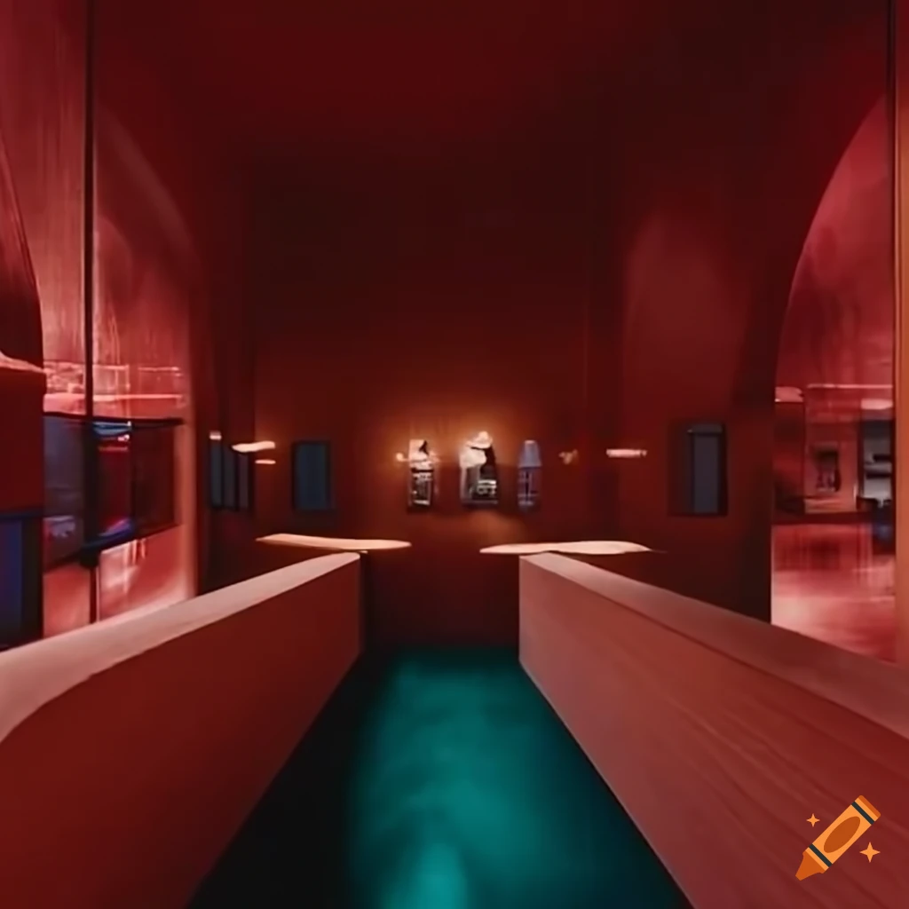 Abstract art depicting immersion on Craiyon