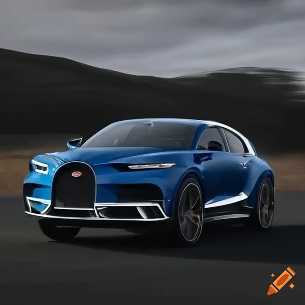 Bugatti suv on Craiyon