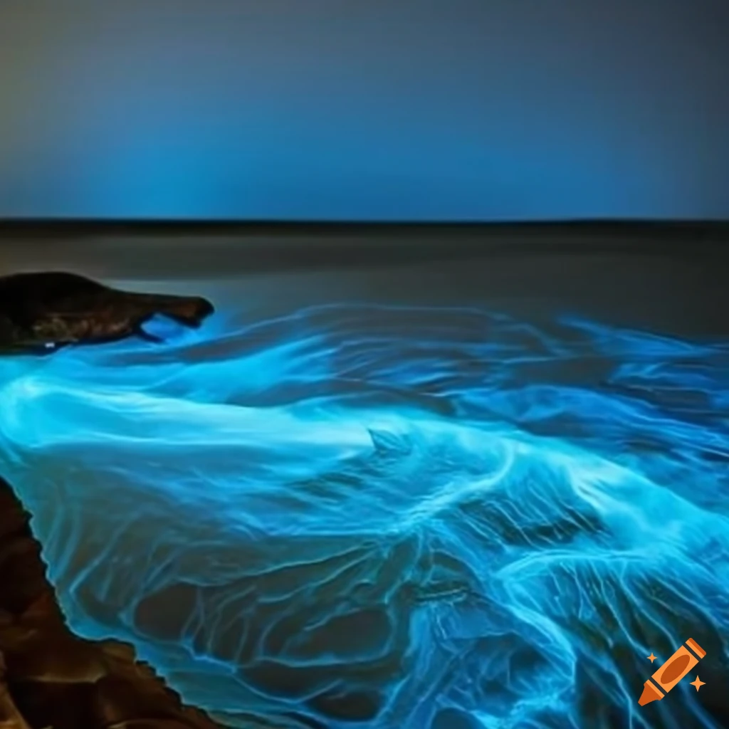 Bioluminescent on Craiyon