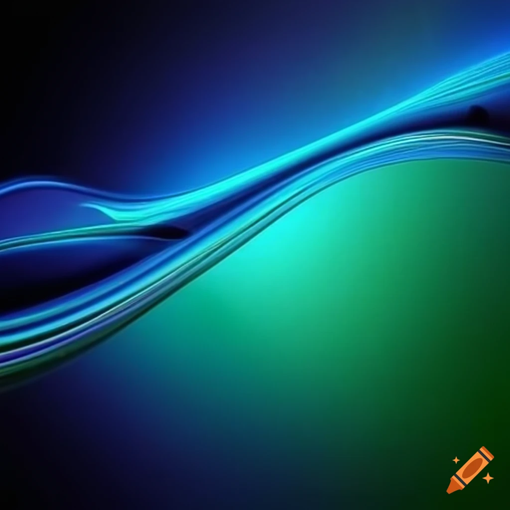 Abstract representation of waves and mathematical differential ...