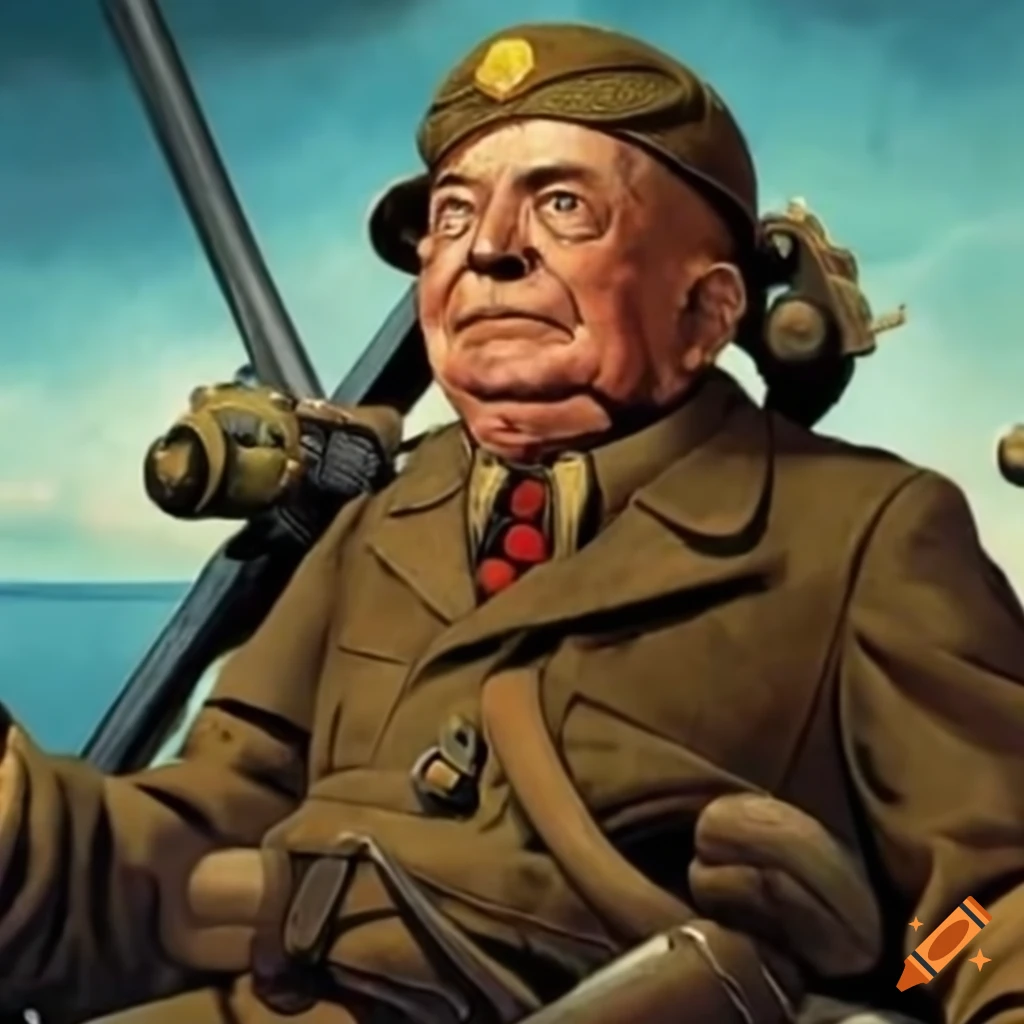 Satirical depiction of captain crunch on trial on Craiyon