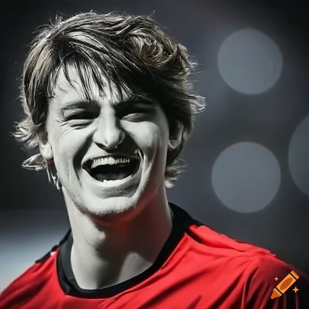 Javier milei player of eintracht frankfurt on Craiyon