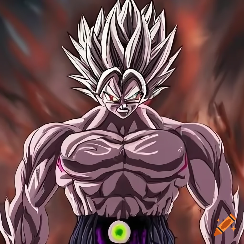 Powerful super saiyan demon monster on Craiyon