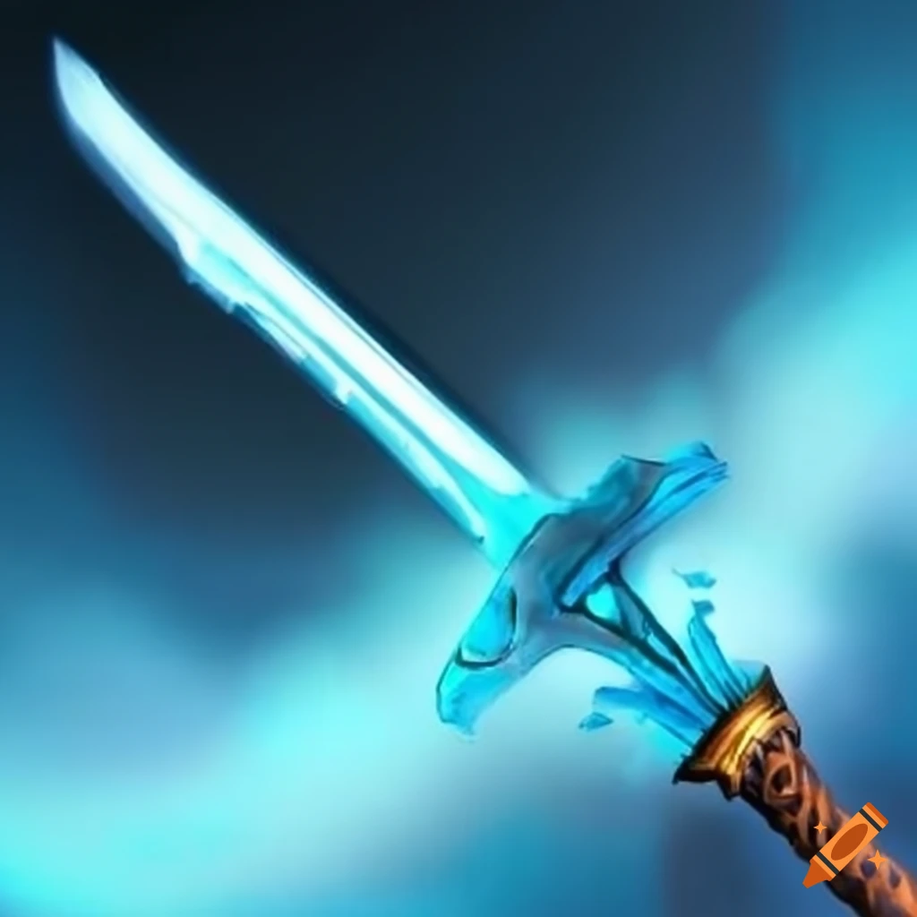 Diamond sword on Craiyon