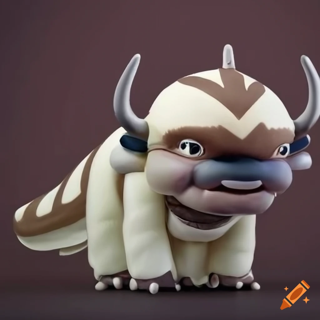 Appa with diamond teeth on Craiyon