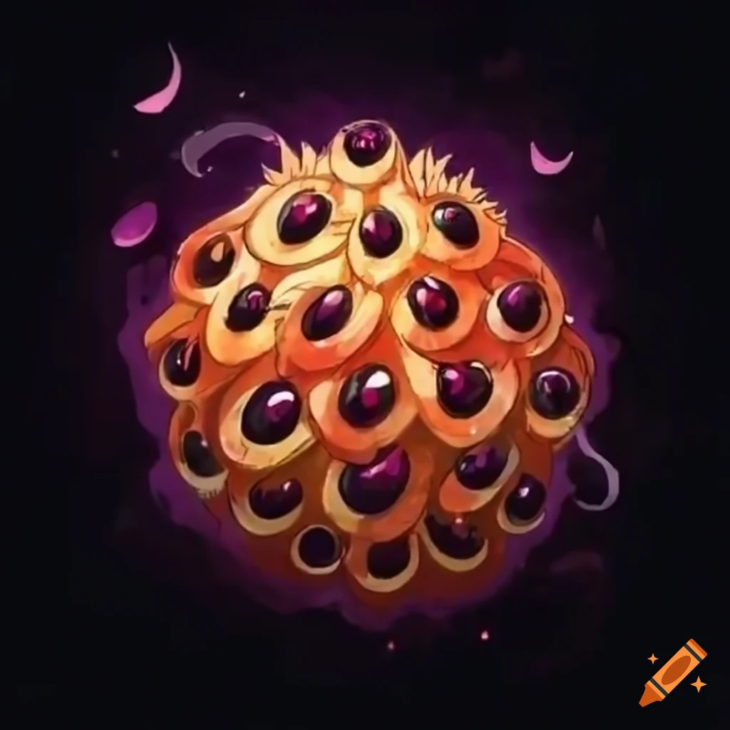 Eldritch devil fruit from one piece on Craiyon