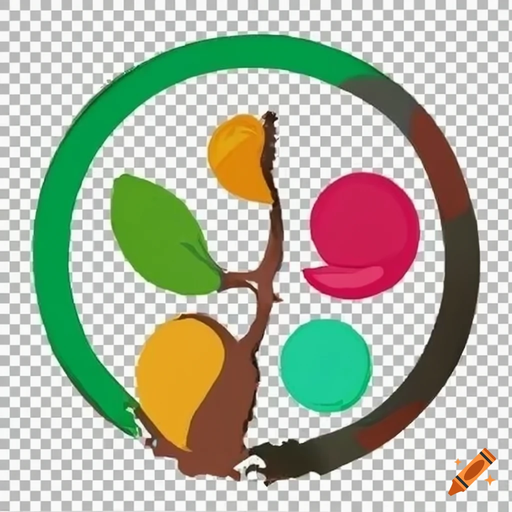 Research lab logo illustrating plant root parasitic nematodes on Craiyon