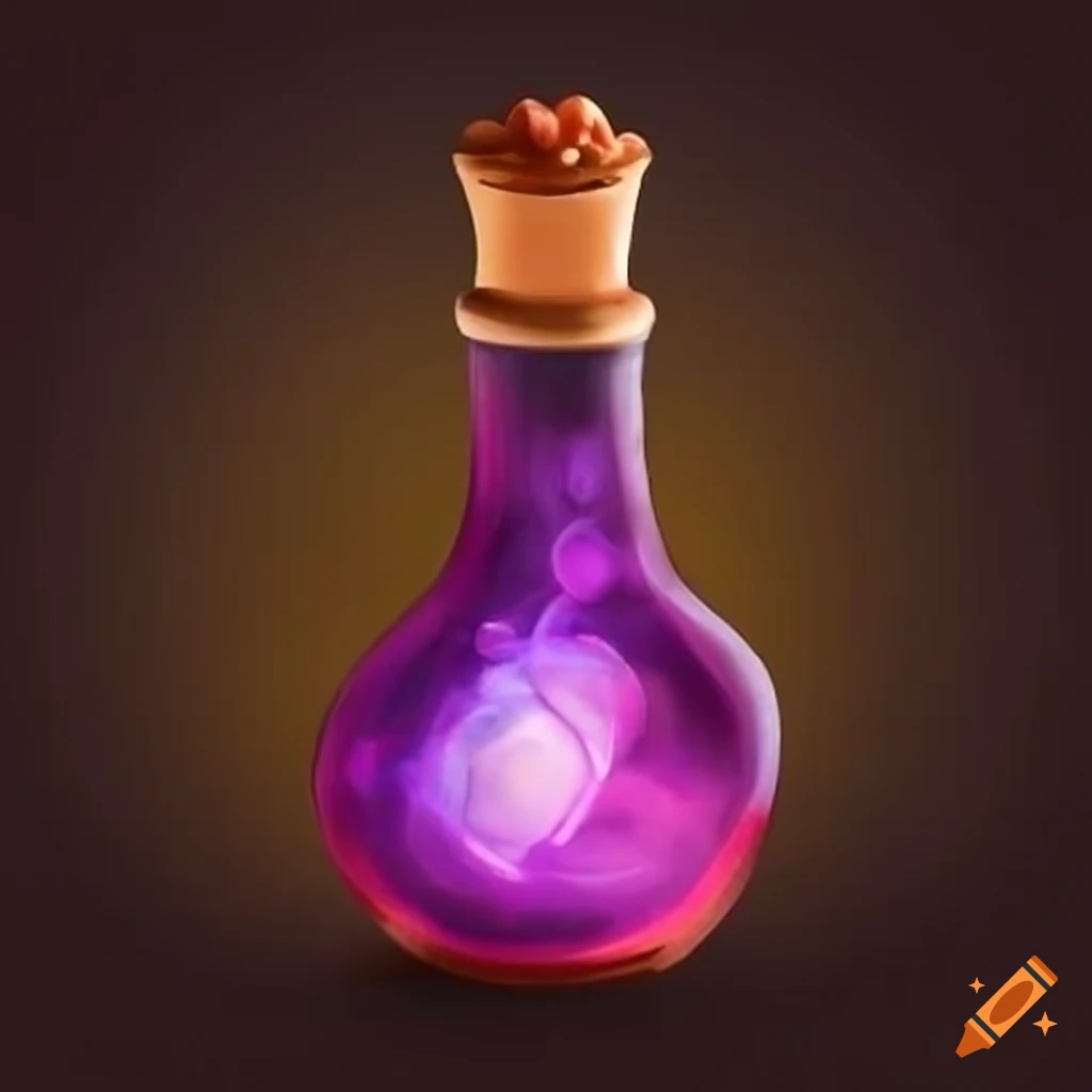 Healing potion on Craiyon