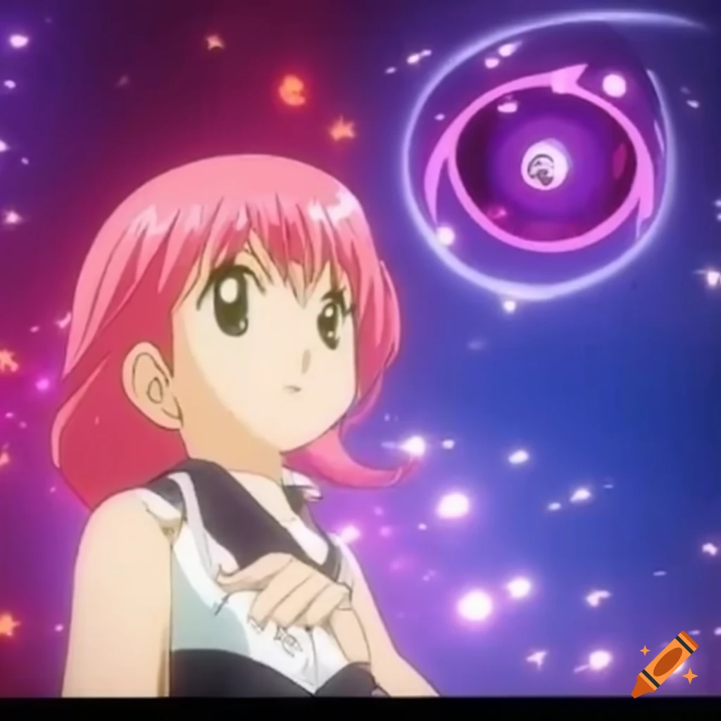 Shiny 3d dazzling eclipse anime with japanese text on Craiyon