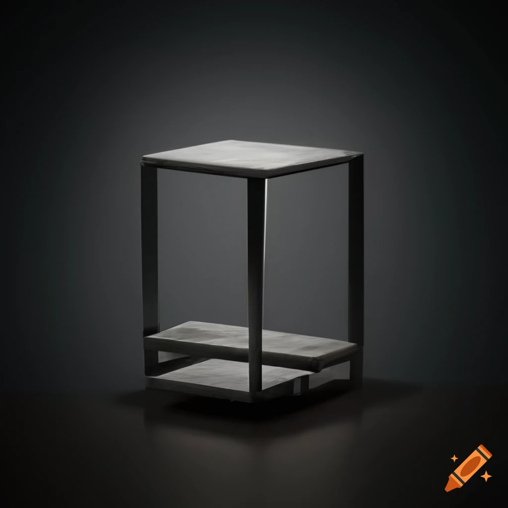 Lightweight metal frame for strong material on Craiyon