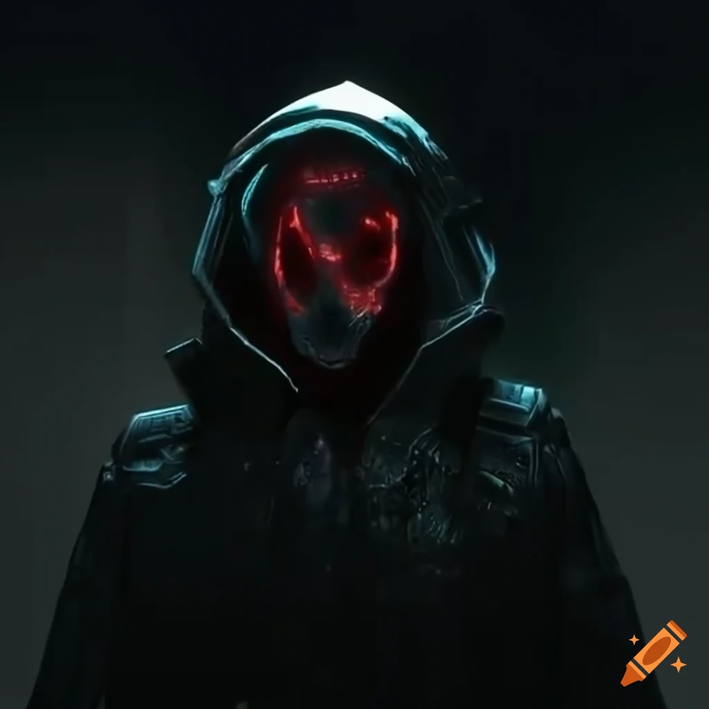 Compelling HD image inspired by themes of hacking and IT security, with a Mr. Robot atmosphere ...