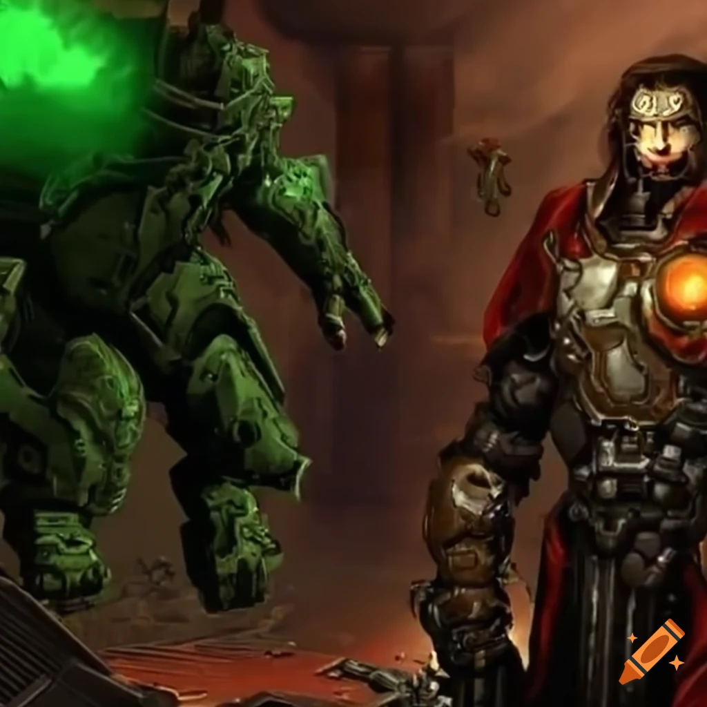 Plasma industrial mage character class in doom wars on Craiyon