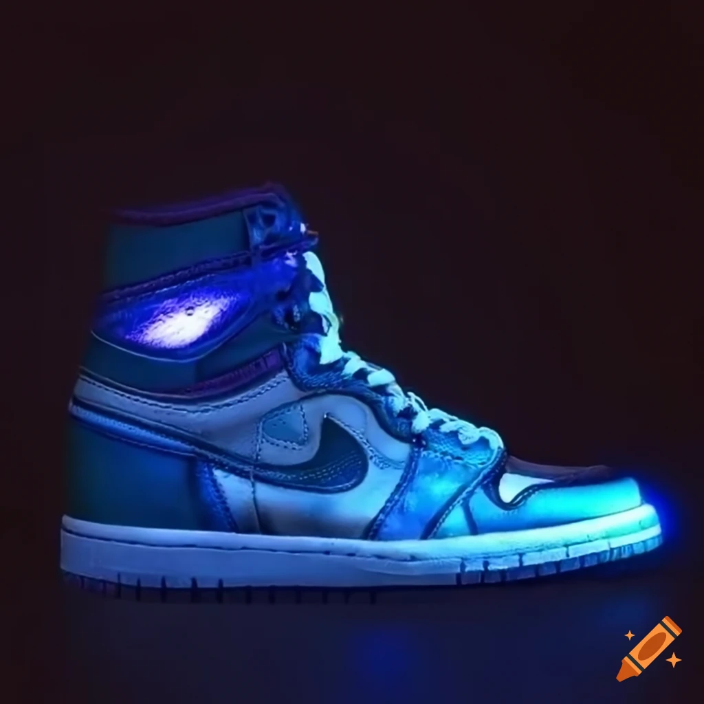 Unique Jordan 1 High 'Comet' with special details on Craiyon