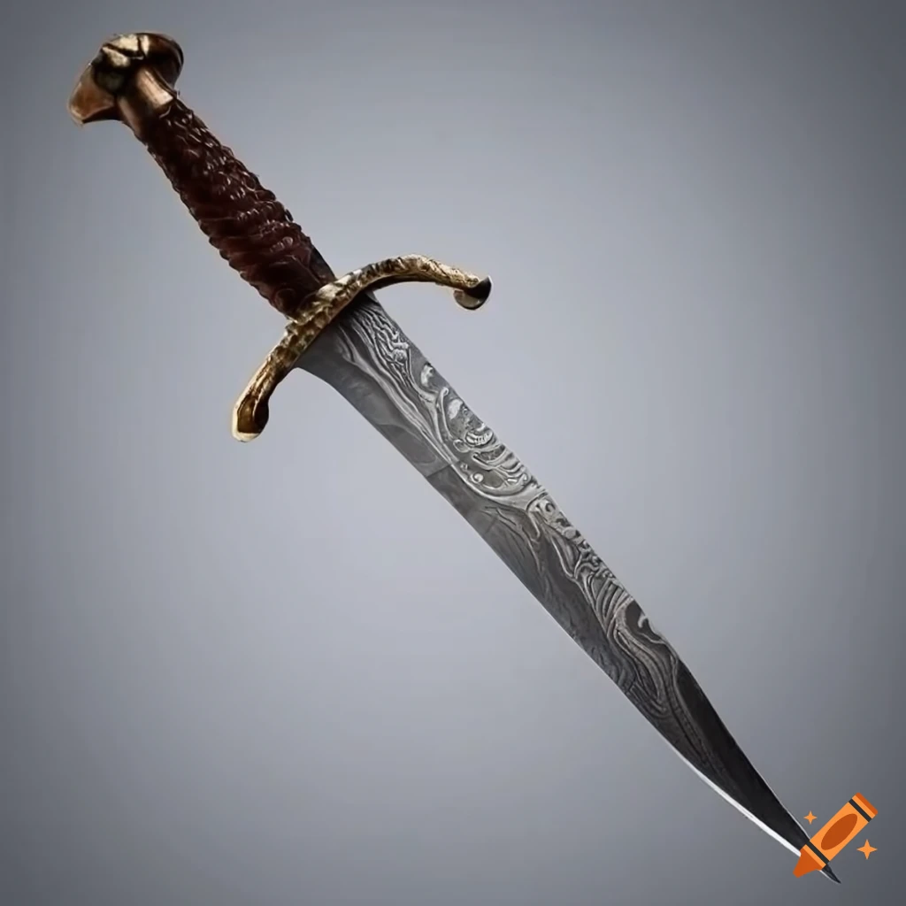 Damascus longswords on Craiyon