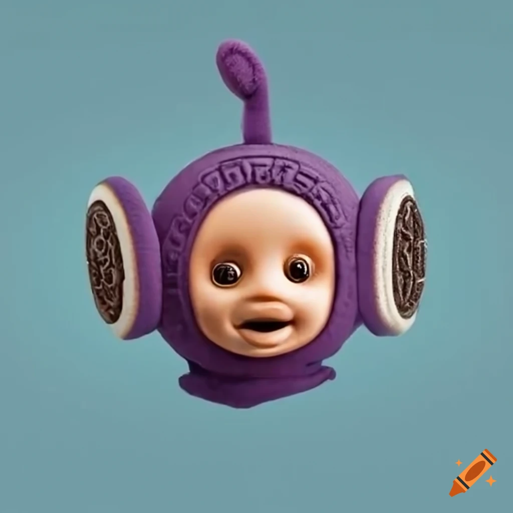 Oreo teletubby character on Craiyon