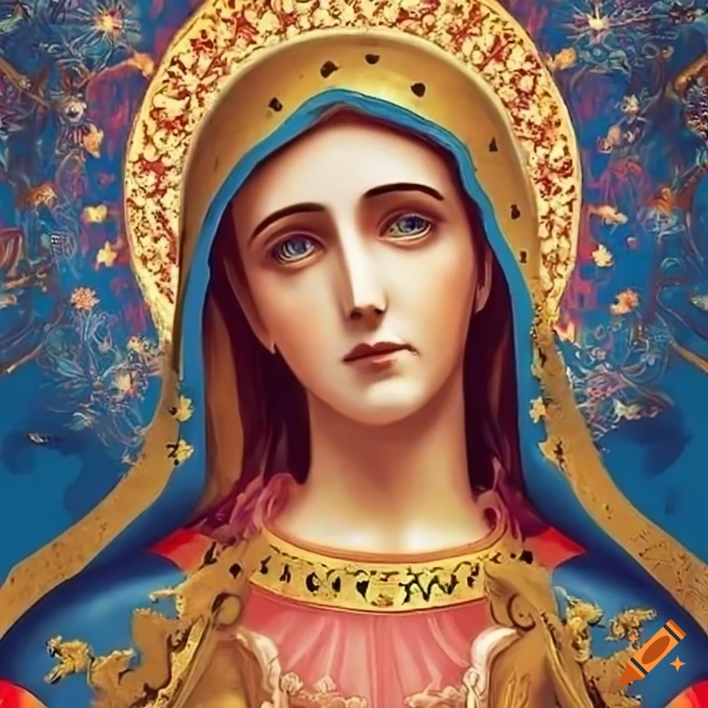 Mother of god on Craiyon