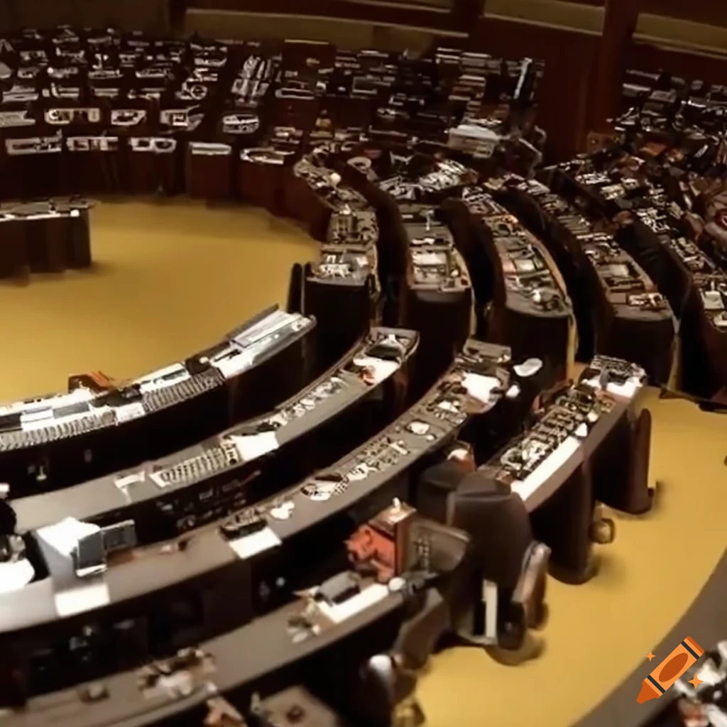 Autoclicking debate computer on Craiyon