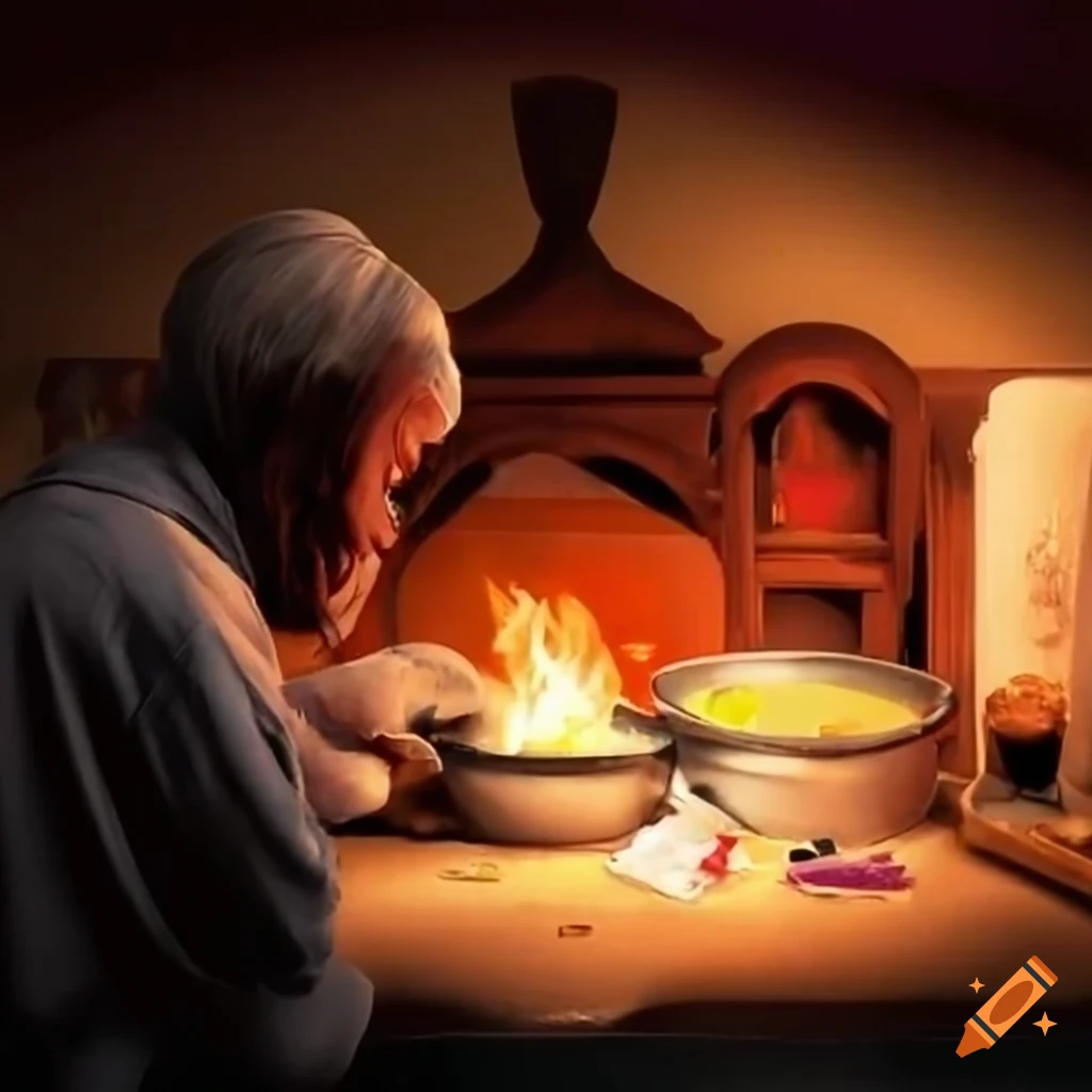 Animal soup kitchen on Craiyon