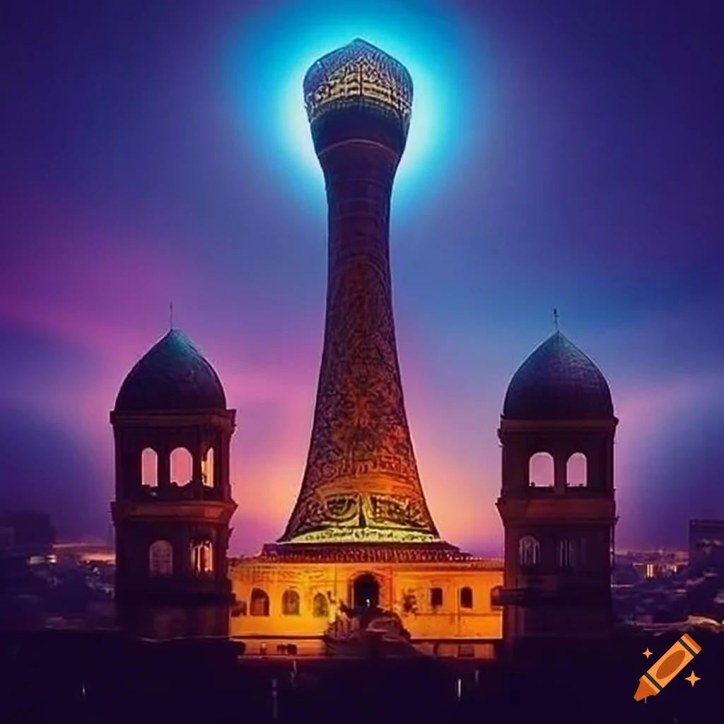 Futuristic cityscape of iran on Craiyon