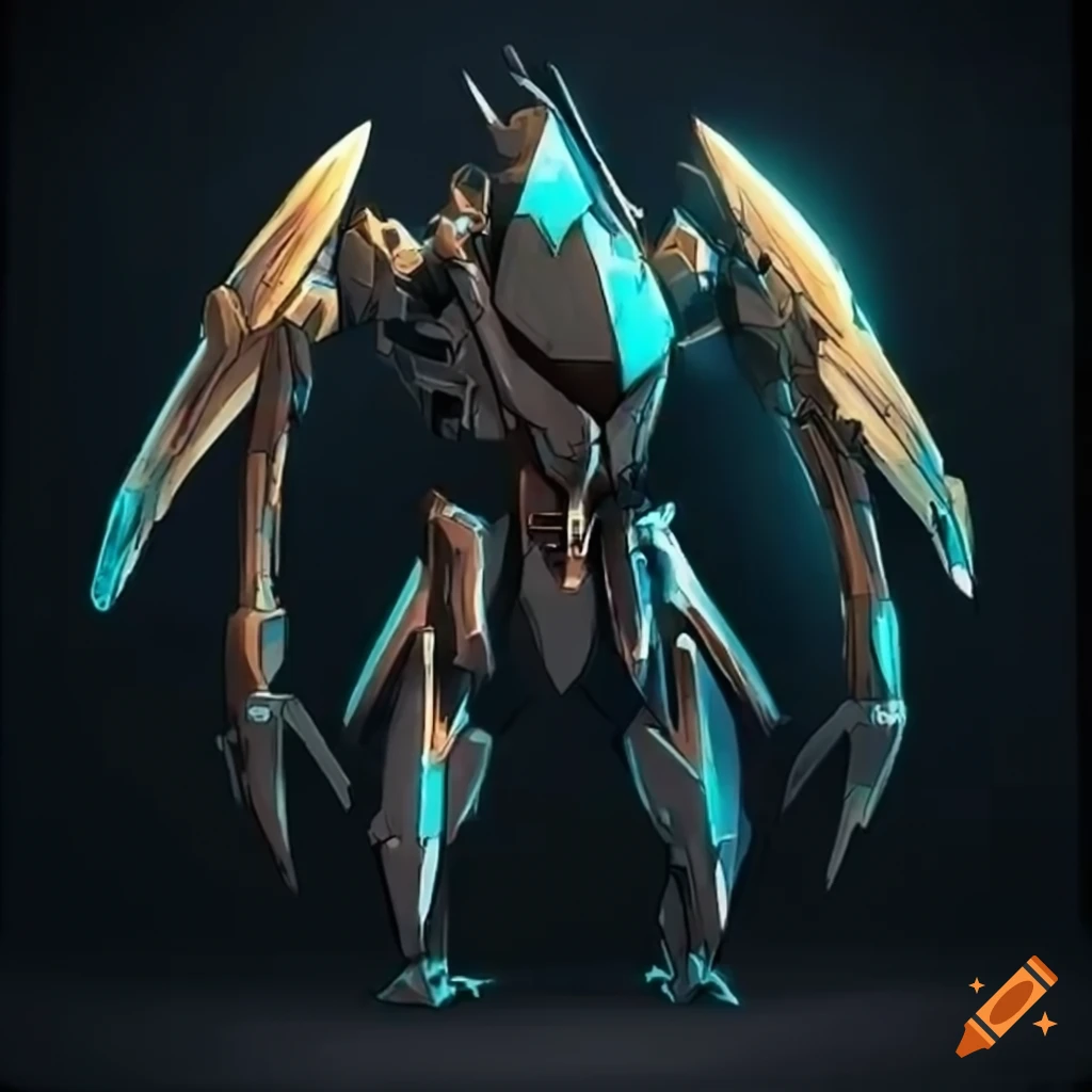 Stupendous mecha on Craiyon