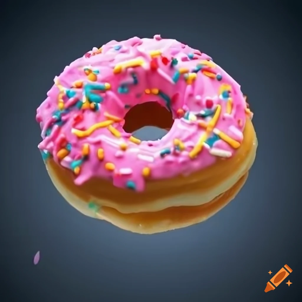 Sprinkle donut on Craiyon