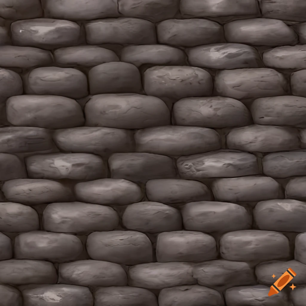 Seamless cobblestone texture on Craiyon