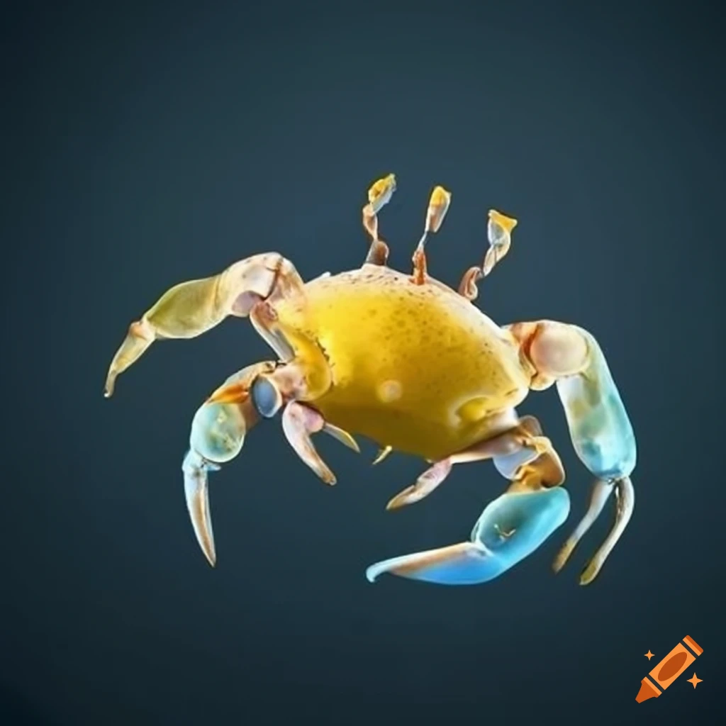 Crab dna mixed with lemon dna on Craiyon