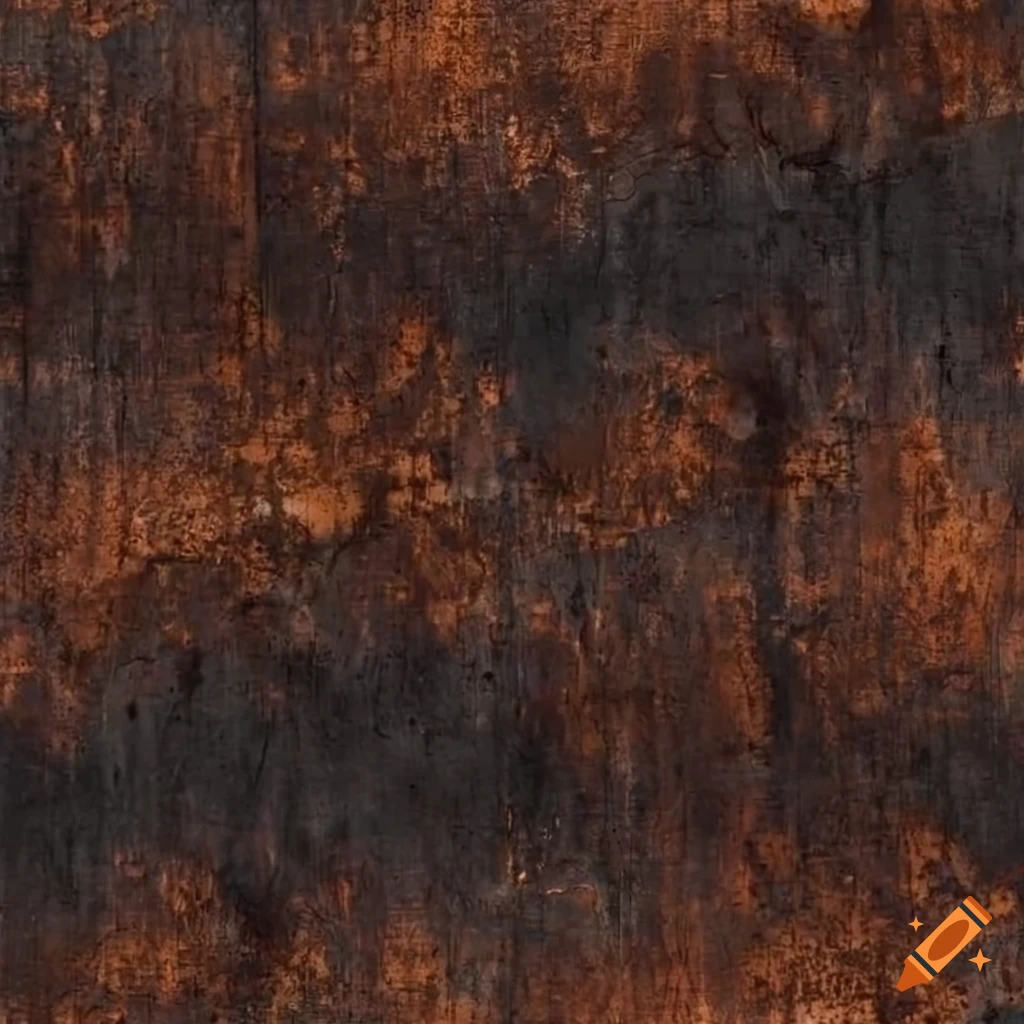 Seamless burnt metal texture on Craiyon
