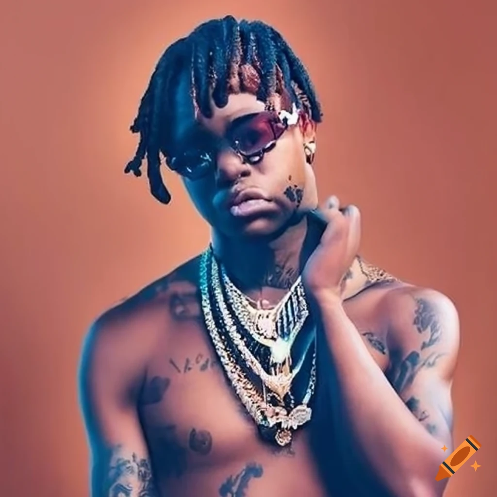 Gang leading rapper named lil cub on Craiyon