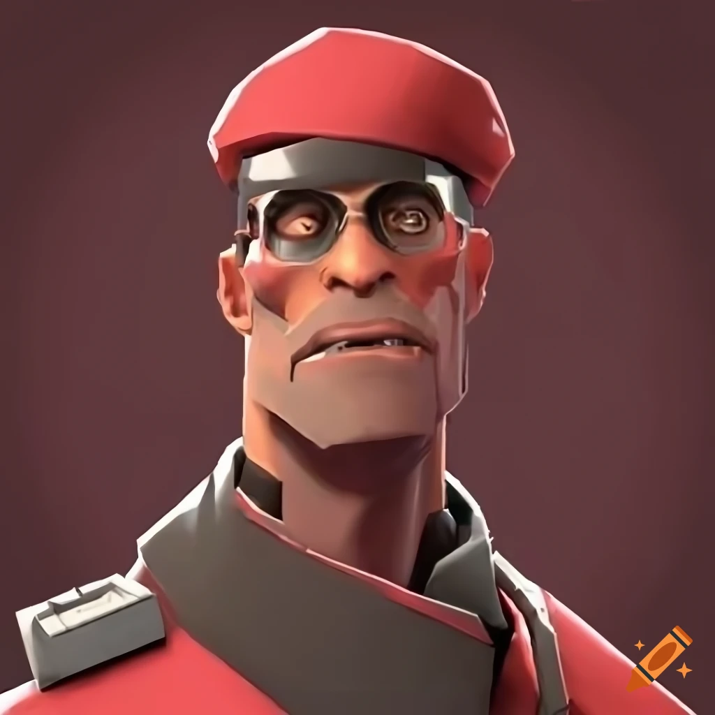 Tf2 medic character on Craiyon
