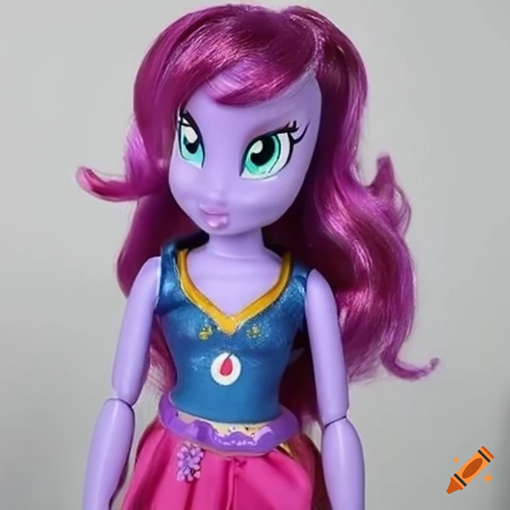 Equestria girl doll on Craiyon