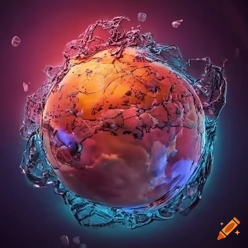 Global pandemic causing economic and social disruption on Craiyon