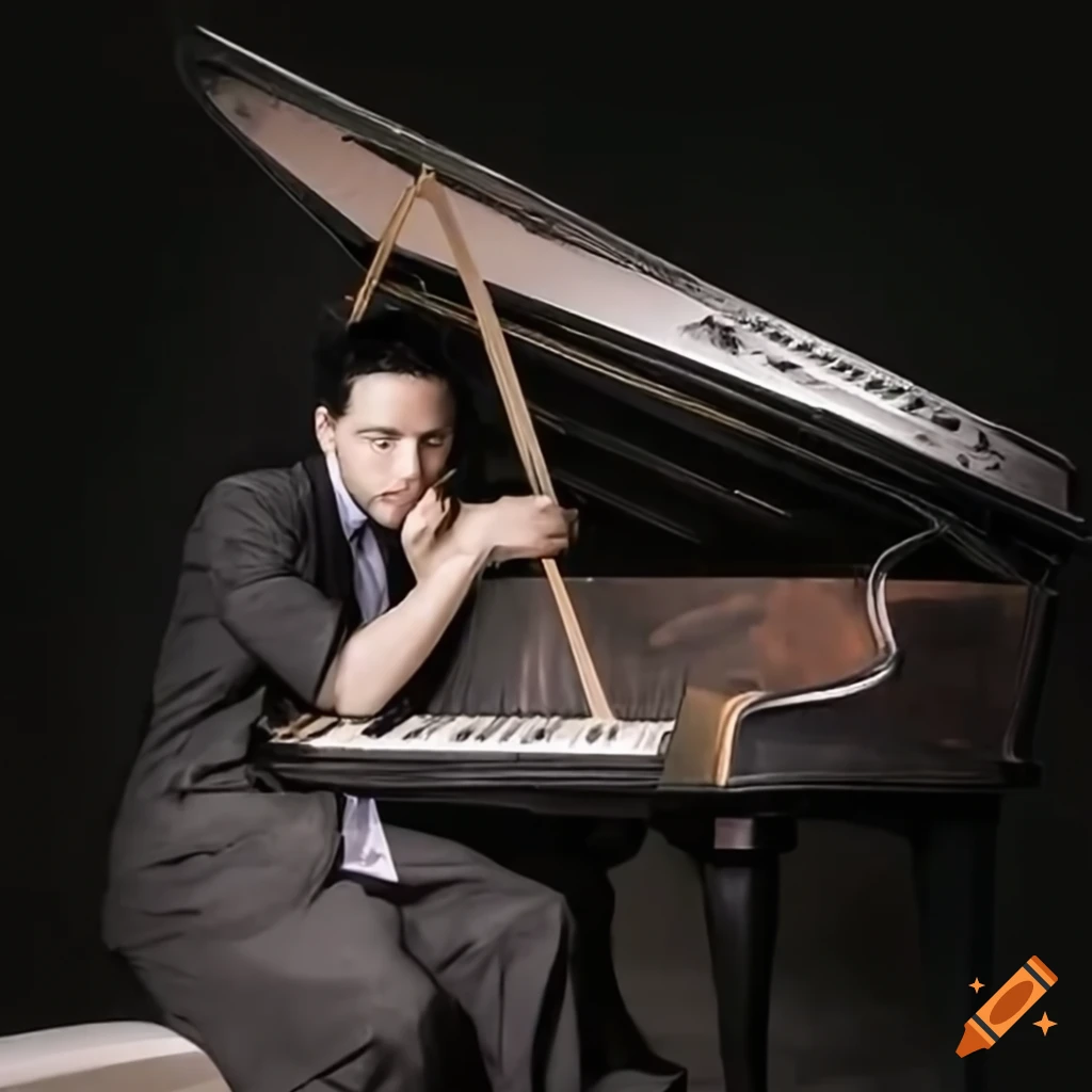 Innovative human piano concept on Craiyon