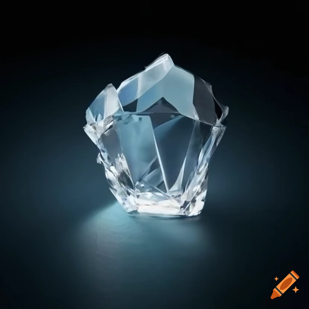 Crystal-clear on Craiyon