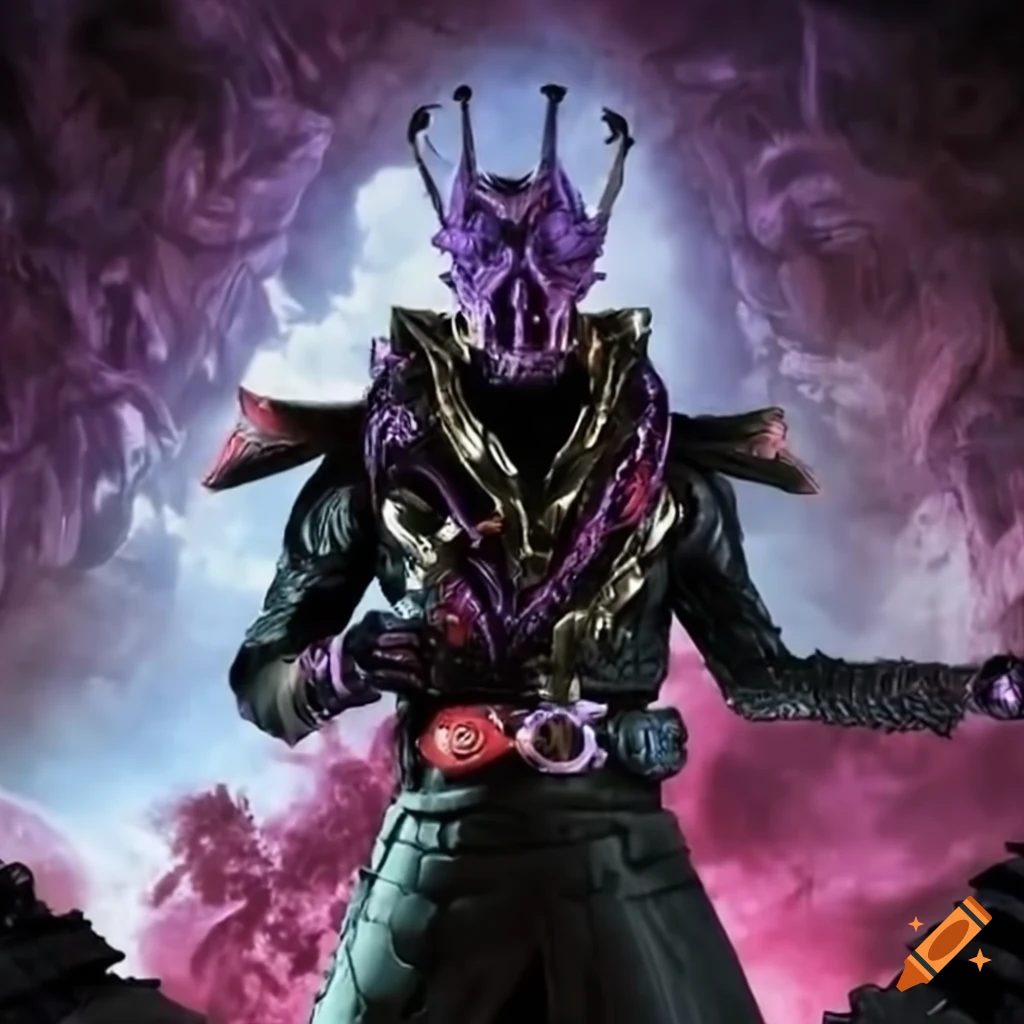 Baron Roman von Ungern Sternberg as Kamen Rider Last Khan battling ...