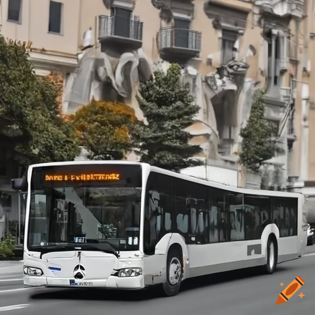 Mercedes benz citaro buses in athens on Craiyon