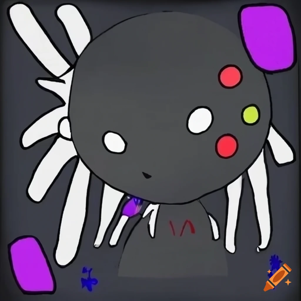 Vibri from the playstation game vib-ribbon on Craiyon