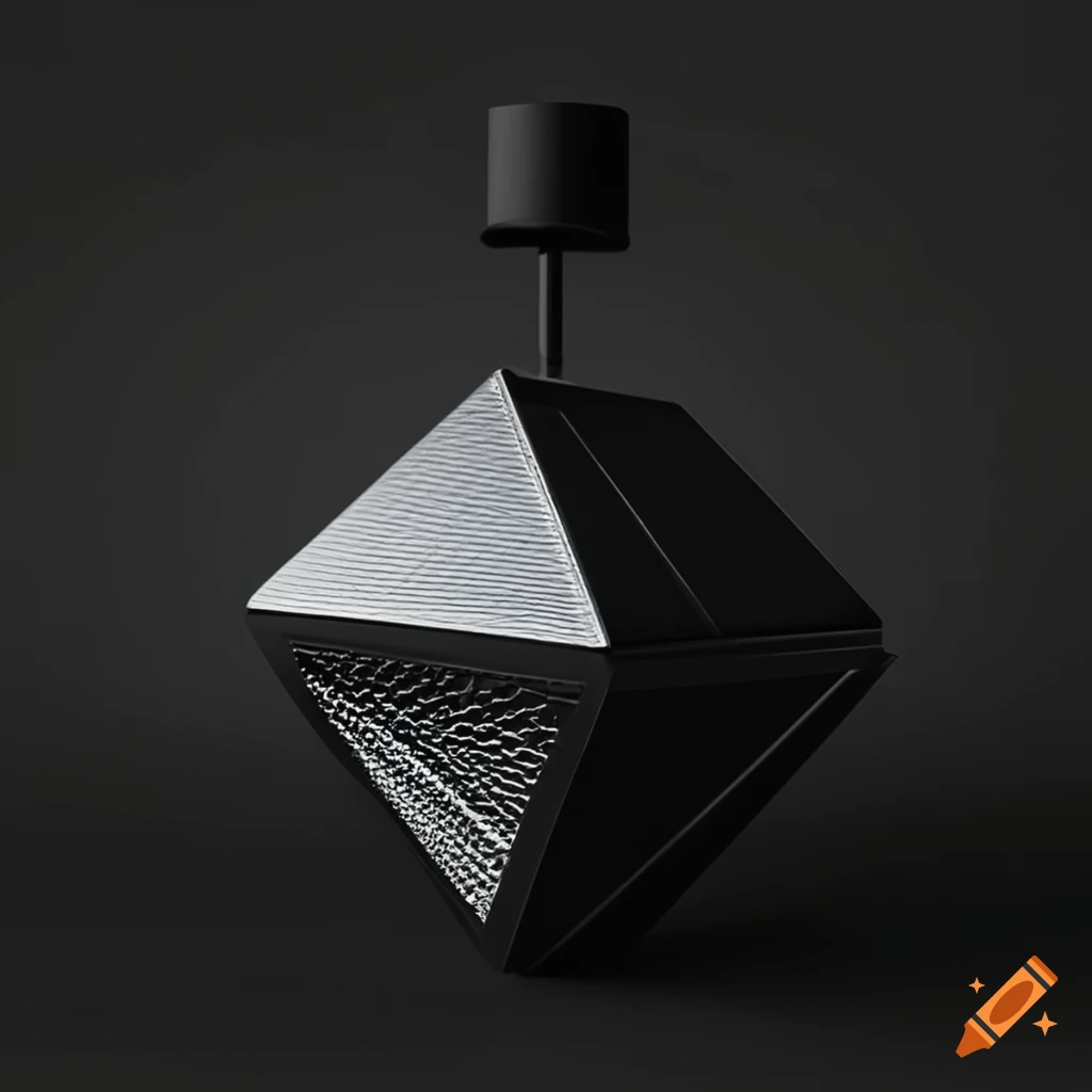 Outdoor led solar light with minimal and futuristic design on Craiyon