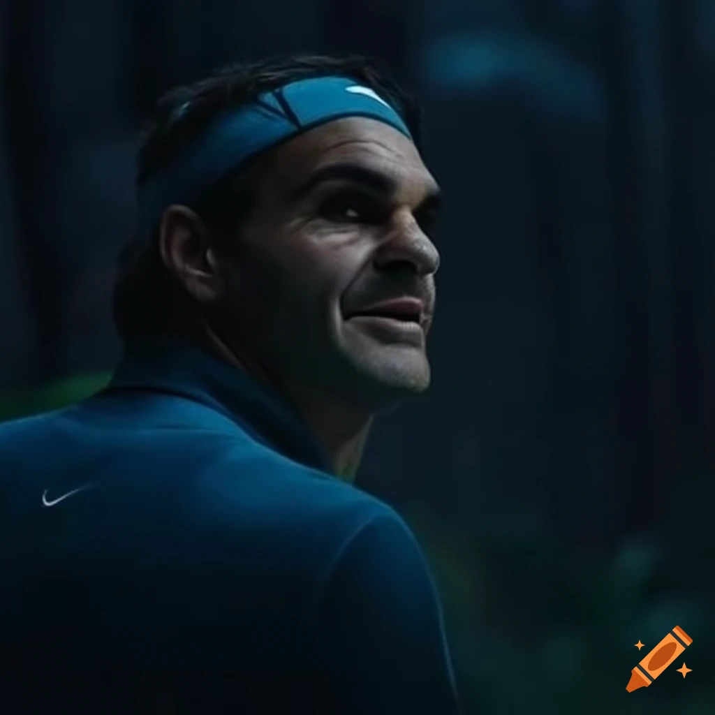 Roger federer embarking on an extraordinary adventure through a murky ... Roger federer embarking on an extraordinary adventure through a murky ...